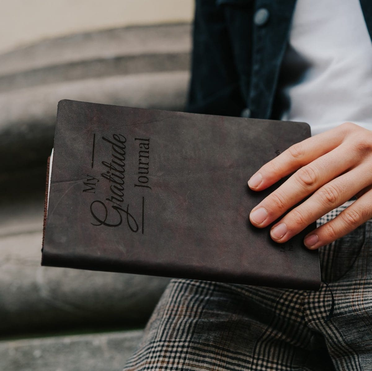 Leather Notebook - Engrave your own design - Unique and personal